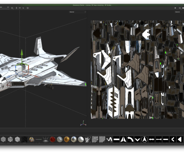 ArtStation - Jet Aircraft - Source Files Attached 8K Textures | Game Assets