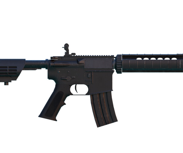 ArtStation - Colt M4 SOPMOD 1 | Game Assets