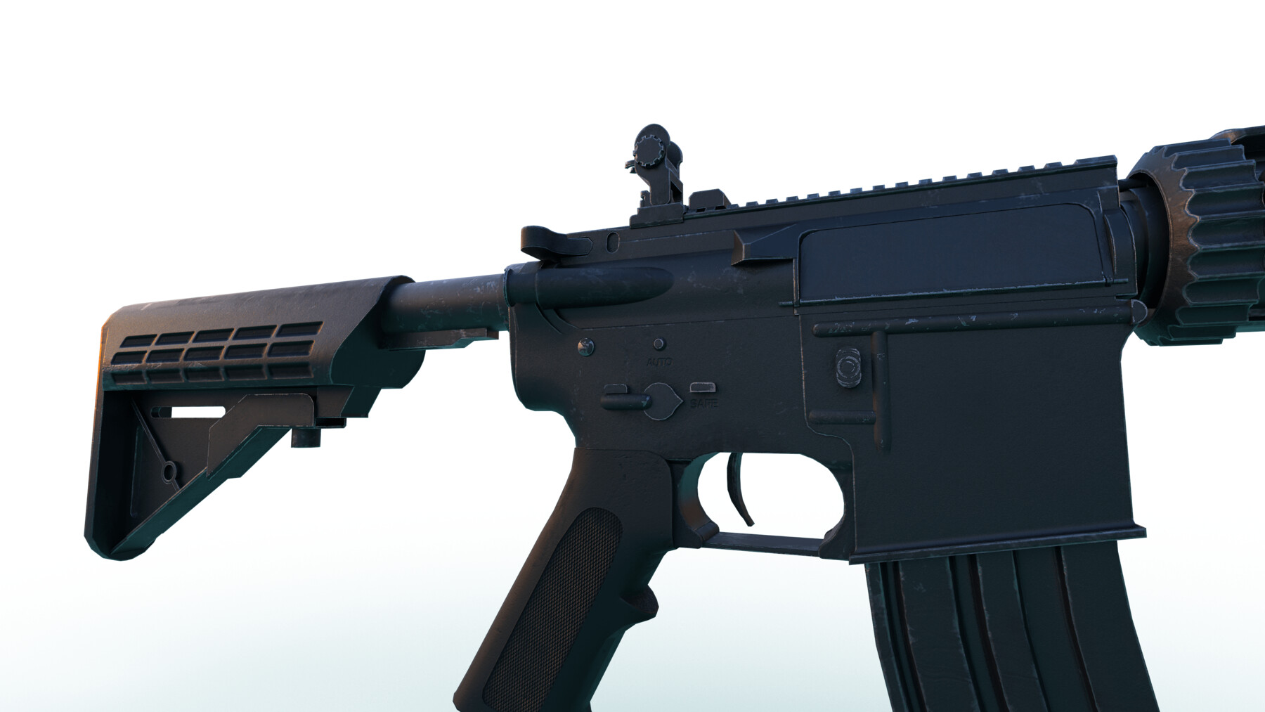 ArtStation - Colt M4 SOPMOD 1 | Game Assets
