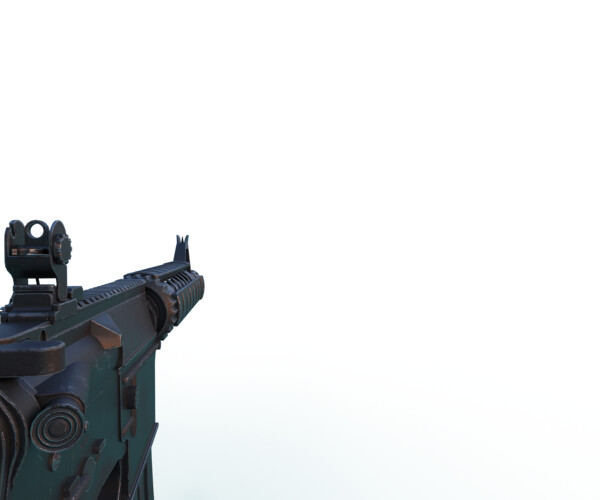 ArtStation - Colt M4 SOPMOD 1 | Game Assets