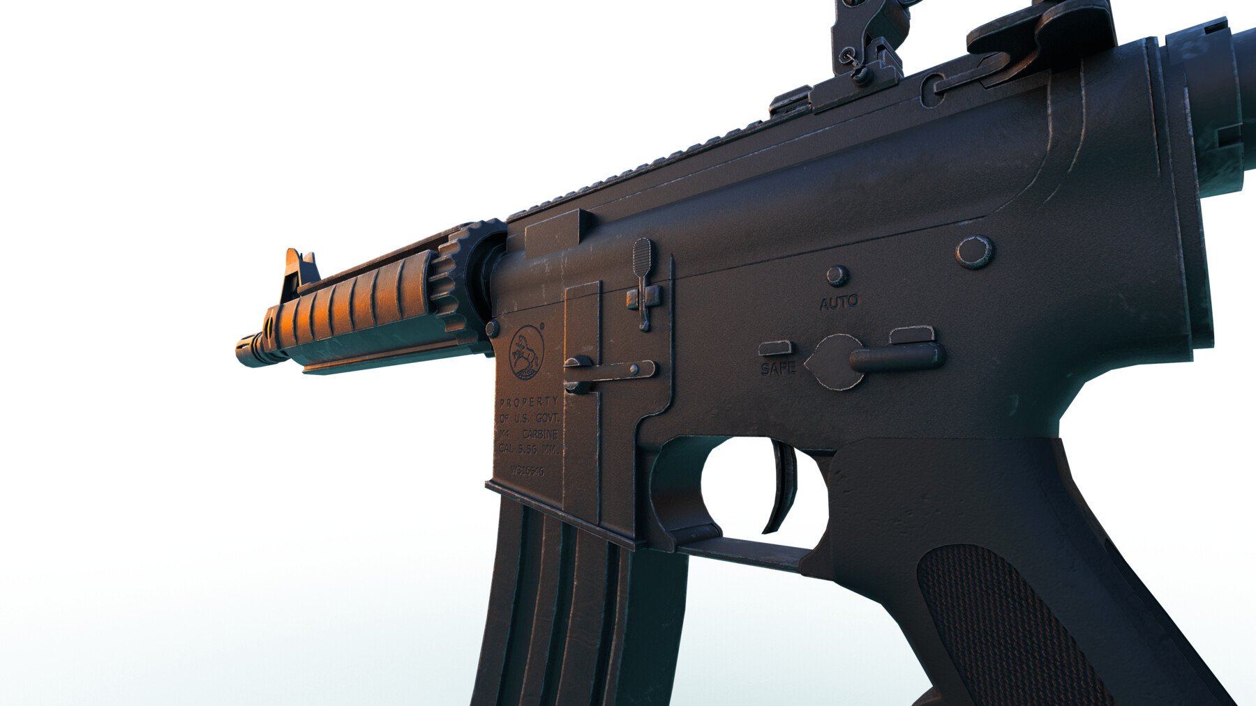 ArtStation - Colt M4 SOPMOD 1 | Game Assets