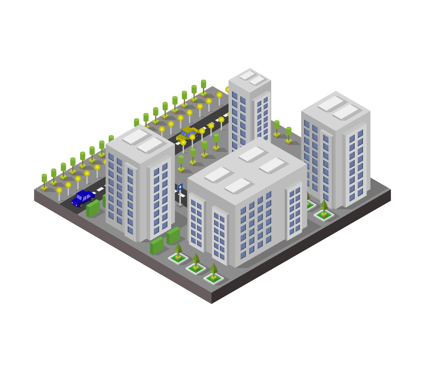 ArtStation - Isometric city | Artworks