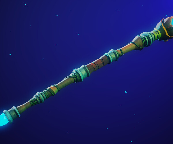 ArtStation - Magic Staff | Game Assets