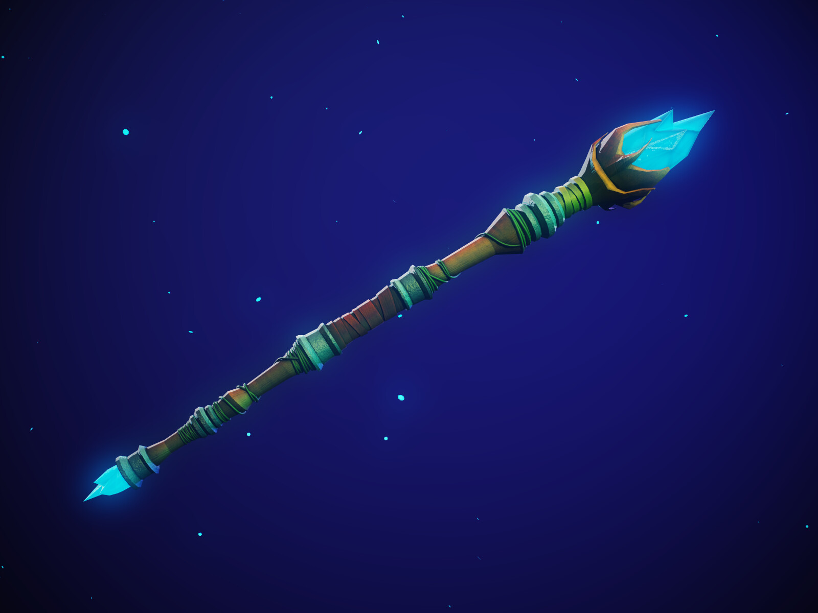 ArtStation - Magic Staff | Game Assets