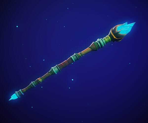 ArtStation - Magic Staff | Game Assets