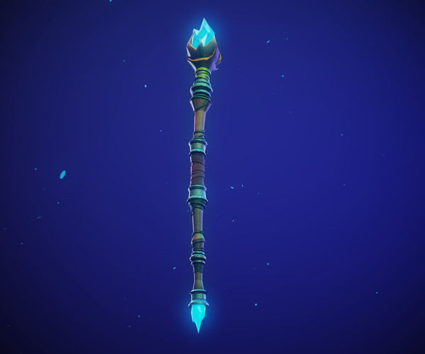 ArtStation - Magic Staff | Game Assets