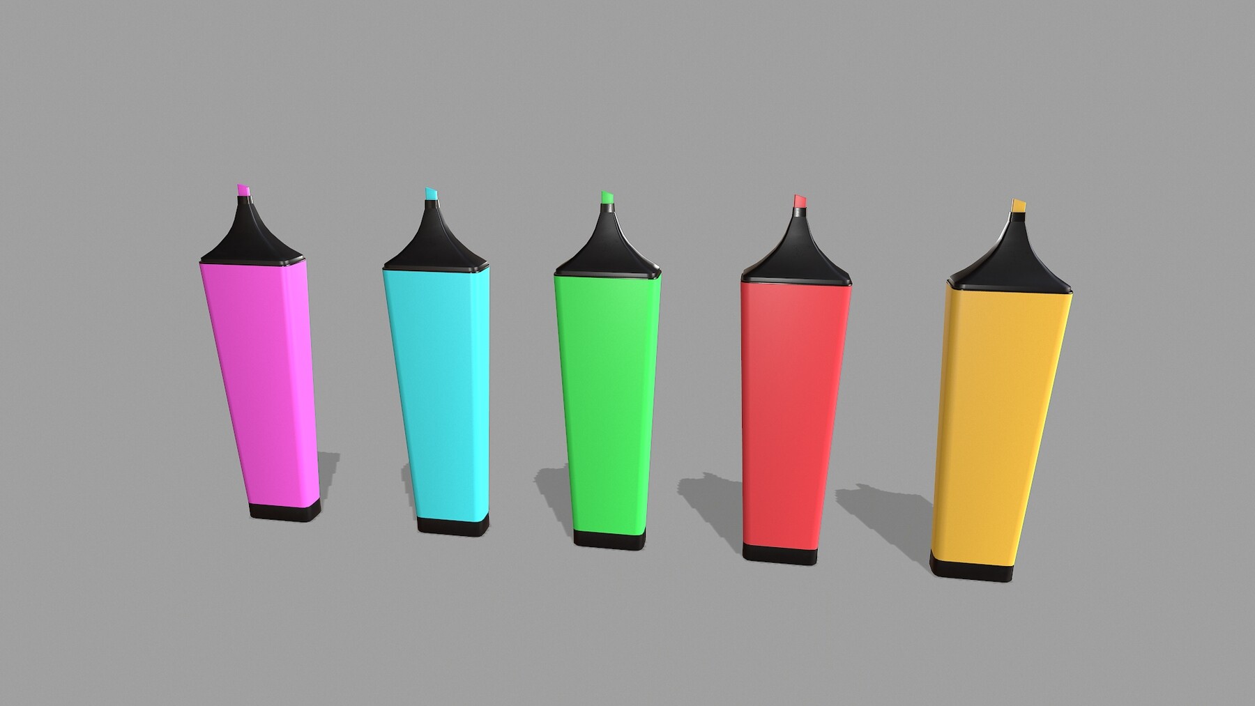 ArtStation - Highlighter Marker Pen | Game Assets