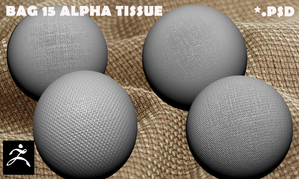 ArtStation - Package 15 Alpha tissue structures. | Brushes