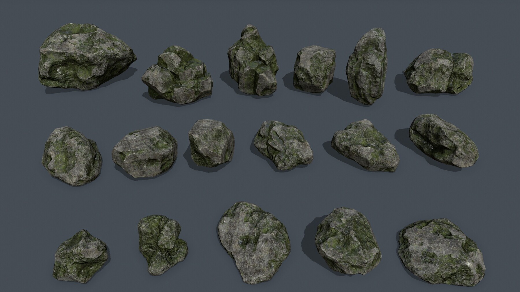 ArtStation - rock set | Game Assets