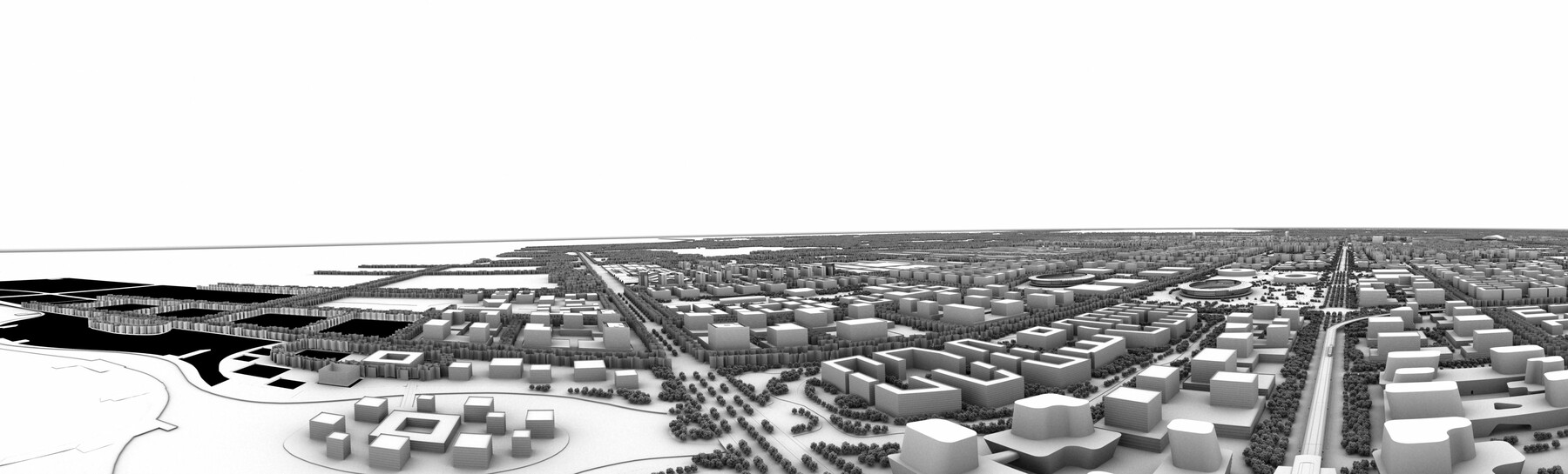 ArtStation - Urban Planning - Seaside City 01 | Resources