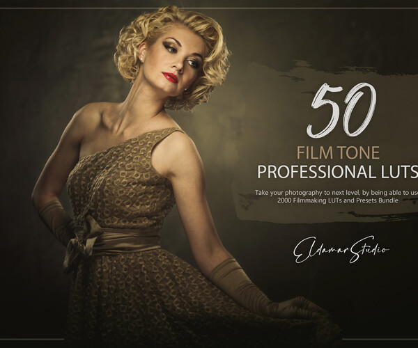 ArtStation - 50 Film Tone LUTs and Presets Pack | Artworks