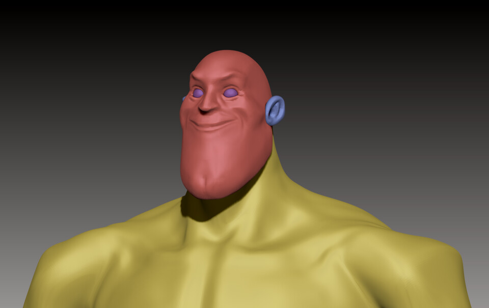 ArtStation - Stylized Basemesh Superhero Male | Resources