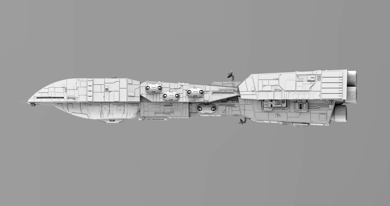 Artstation Dreadnaught Class Heavy Cruiser I Dreadnought Star Wars Resources
