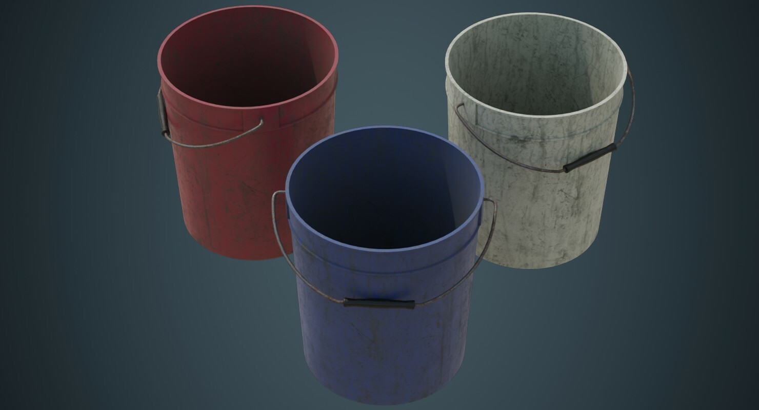 ArtStation - Bucket 2B | Game Assets