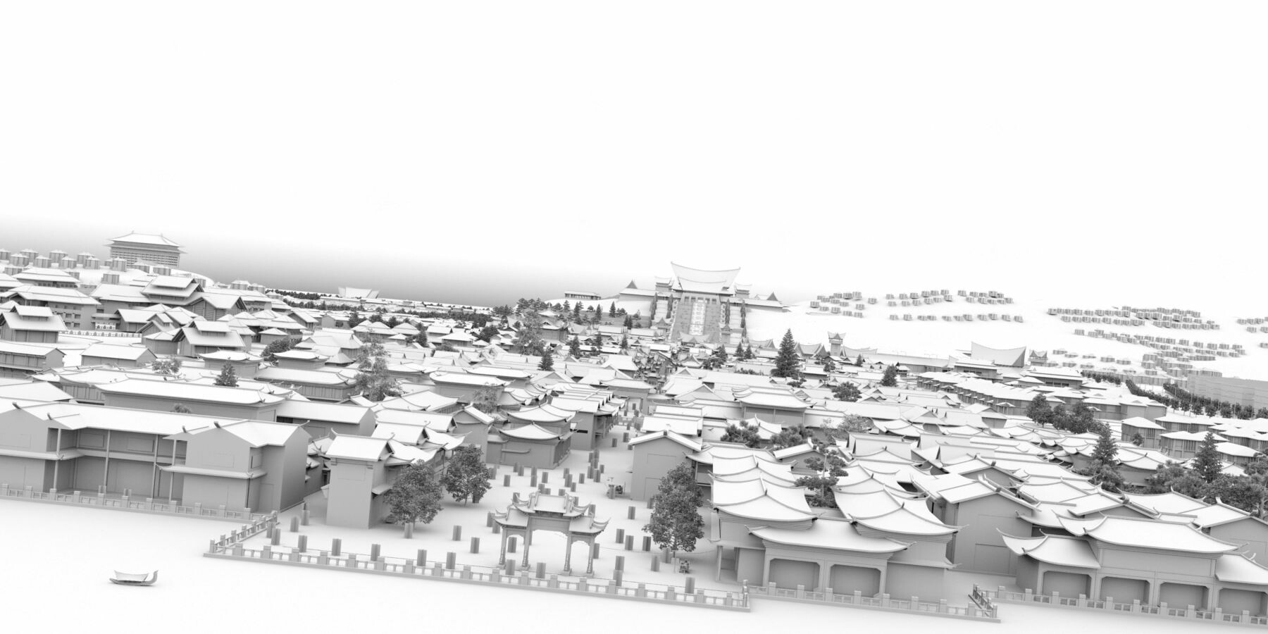 ArtStation - City - Small town planning | Resources