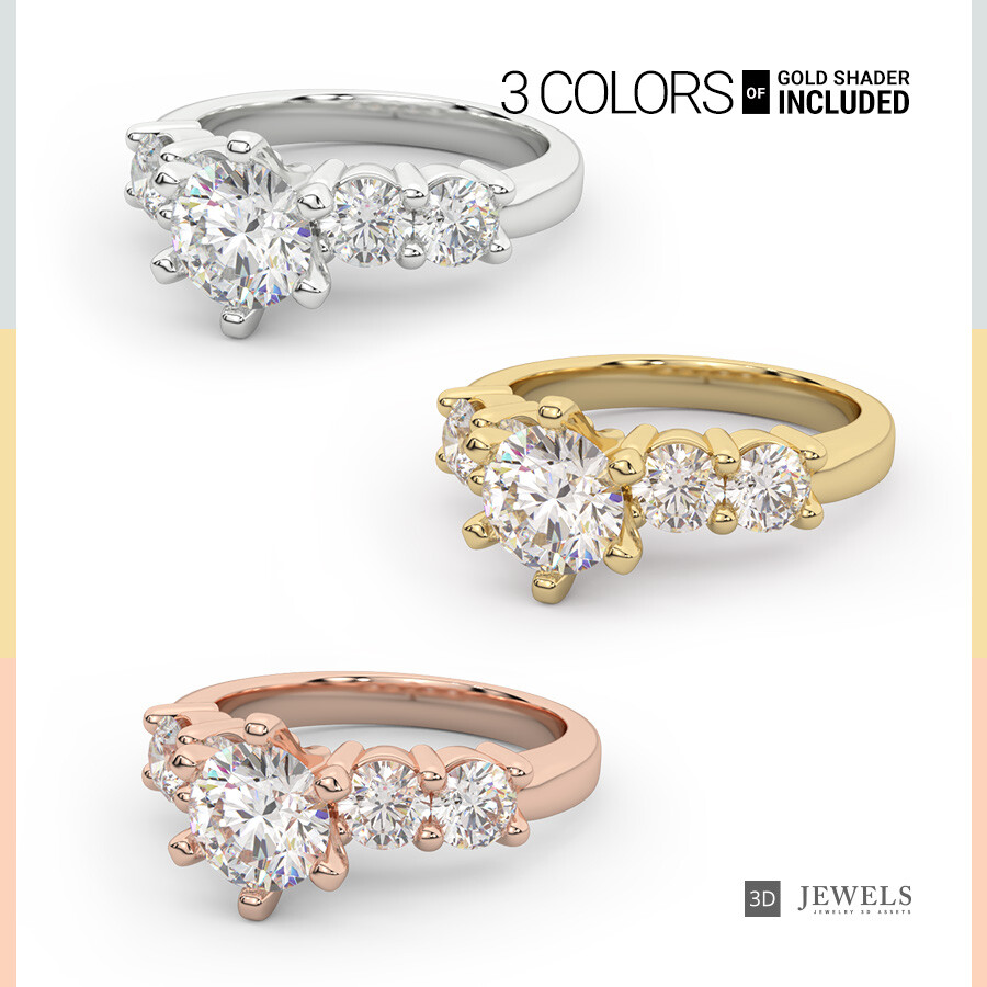 ArtStation - KeyShot Scene Setup For Jewelry 3D Rendering 360 Video ...