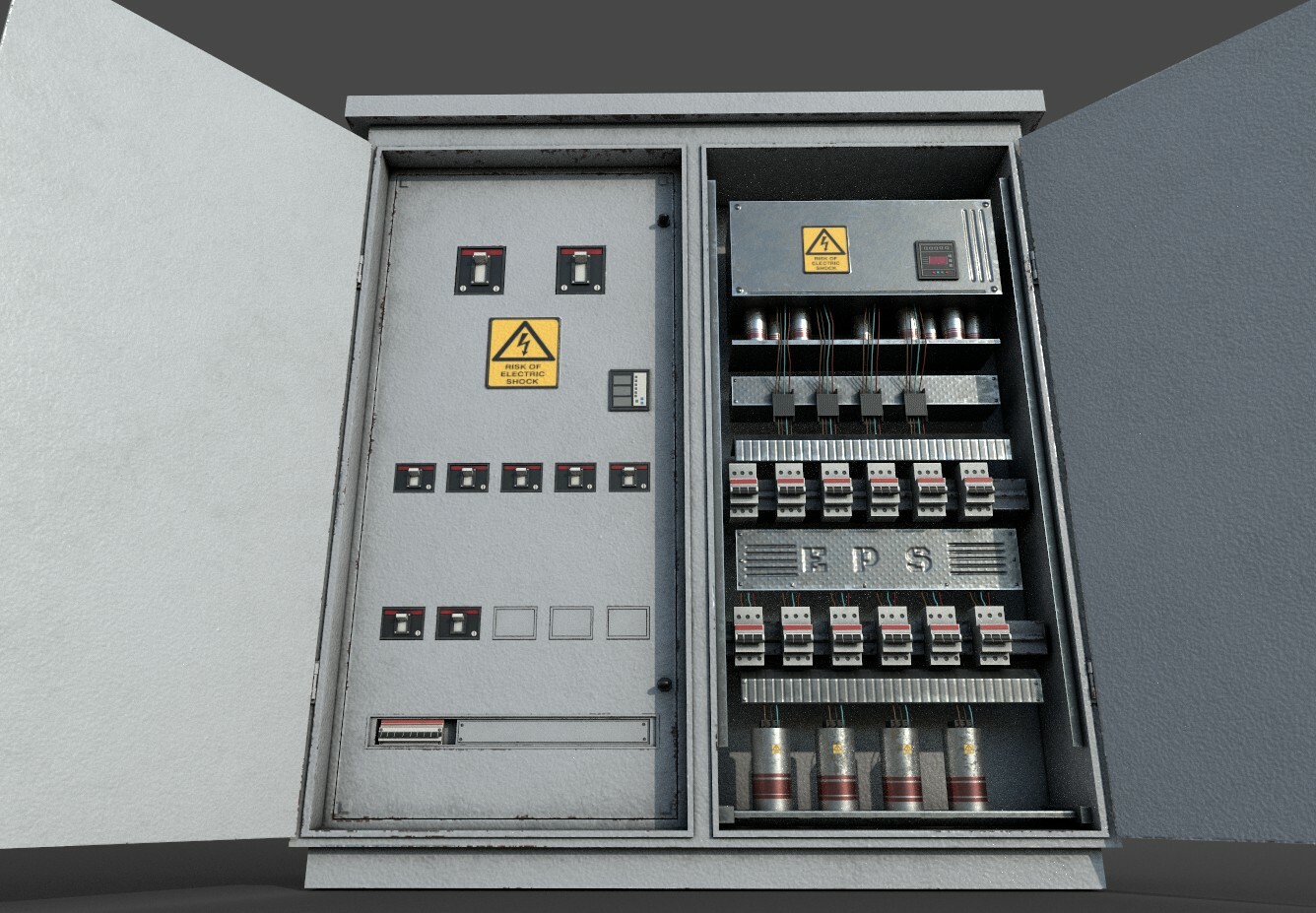 ArtStation - Electric Fuse Box | Game Assets