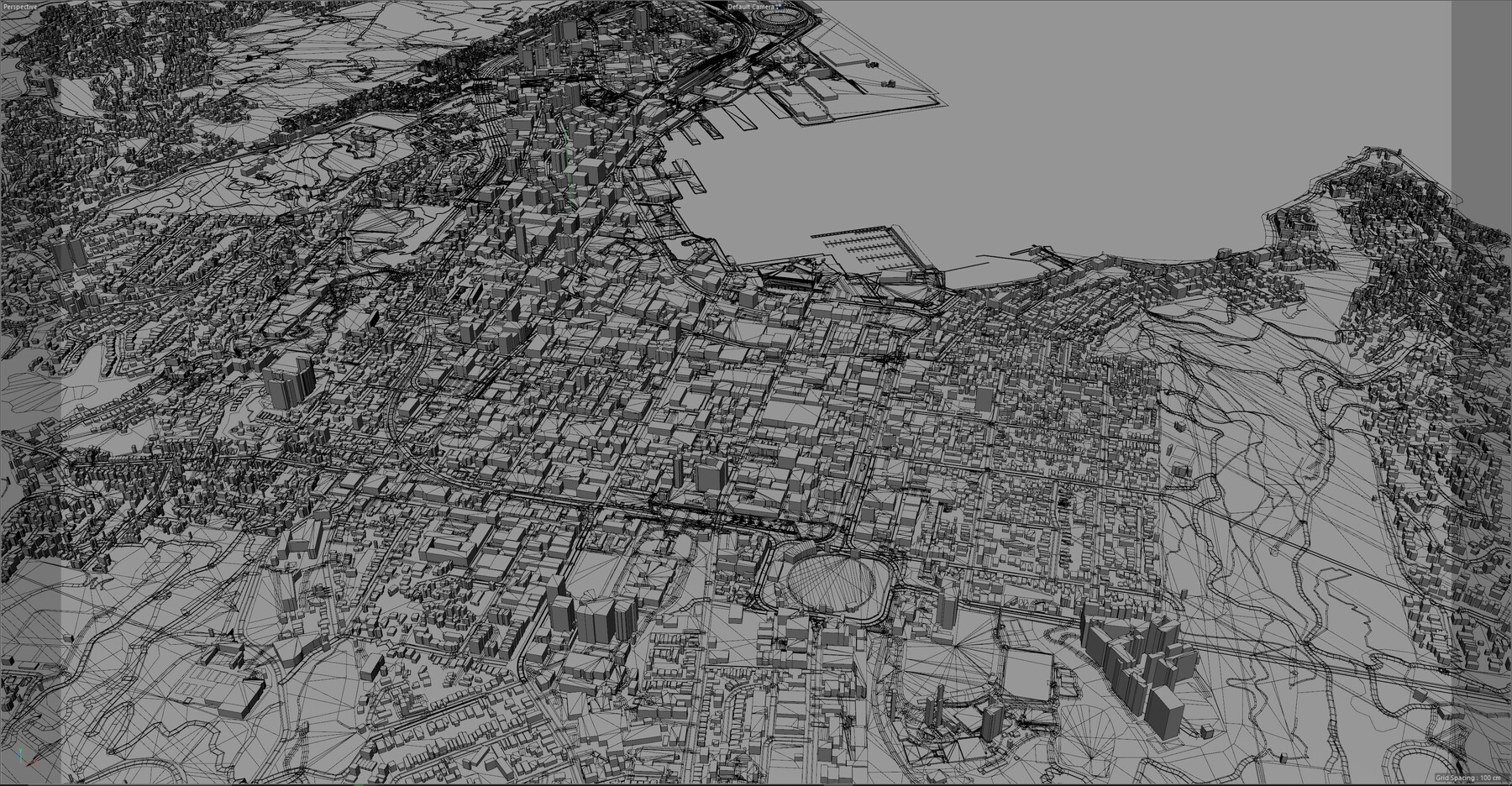 ArtStation - Wellington City New Zealand 3D Model | Resources