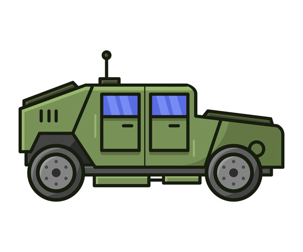 ArtStation - Military jeep | Artworks