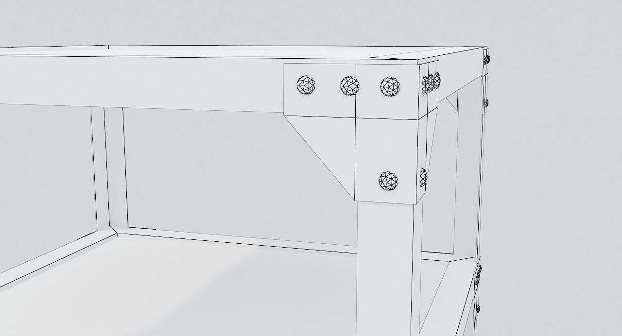 ArtStation - Metallic PBR Table | Game Assets