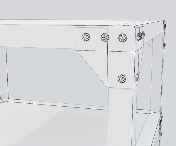 ArtStation - Metallic PBR Table | Game Assets