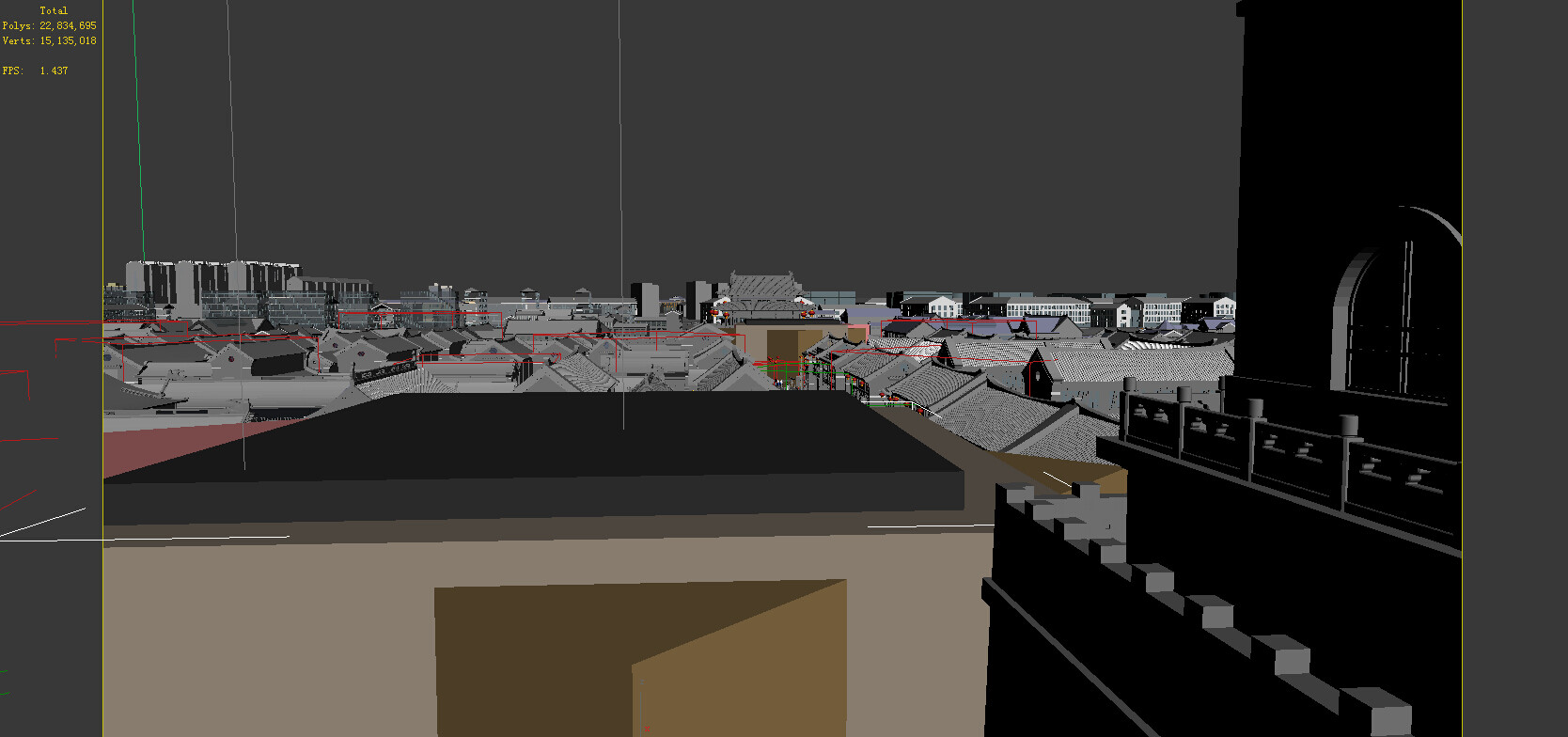 ArtStation - Ancient building commercial district 12 | Resources