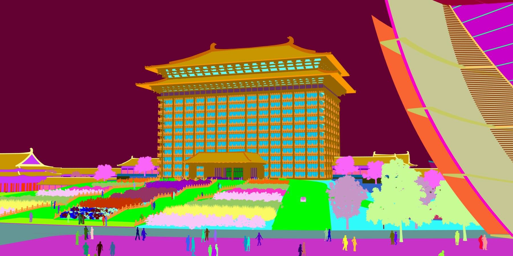 ArtStation - Ancient high-rise building | Resources