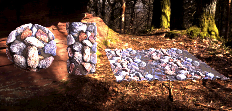 ArtStation - Material_Stone_sea | Game Assets