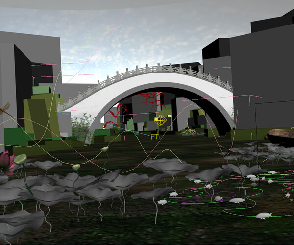 ArtStation - Riverside scenery Lakeside 01 | Resources