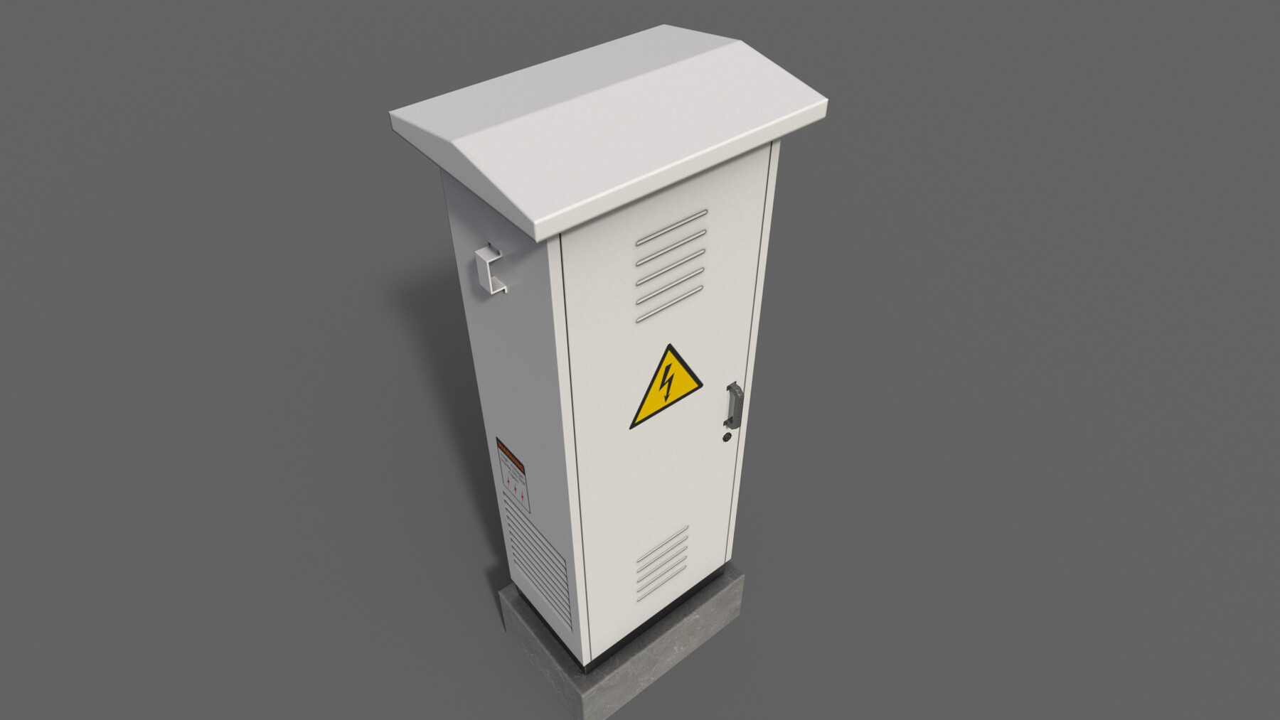 ArtStation - PBR Electric Box (White) Ver.2 | Game Assets