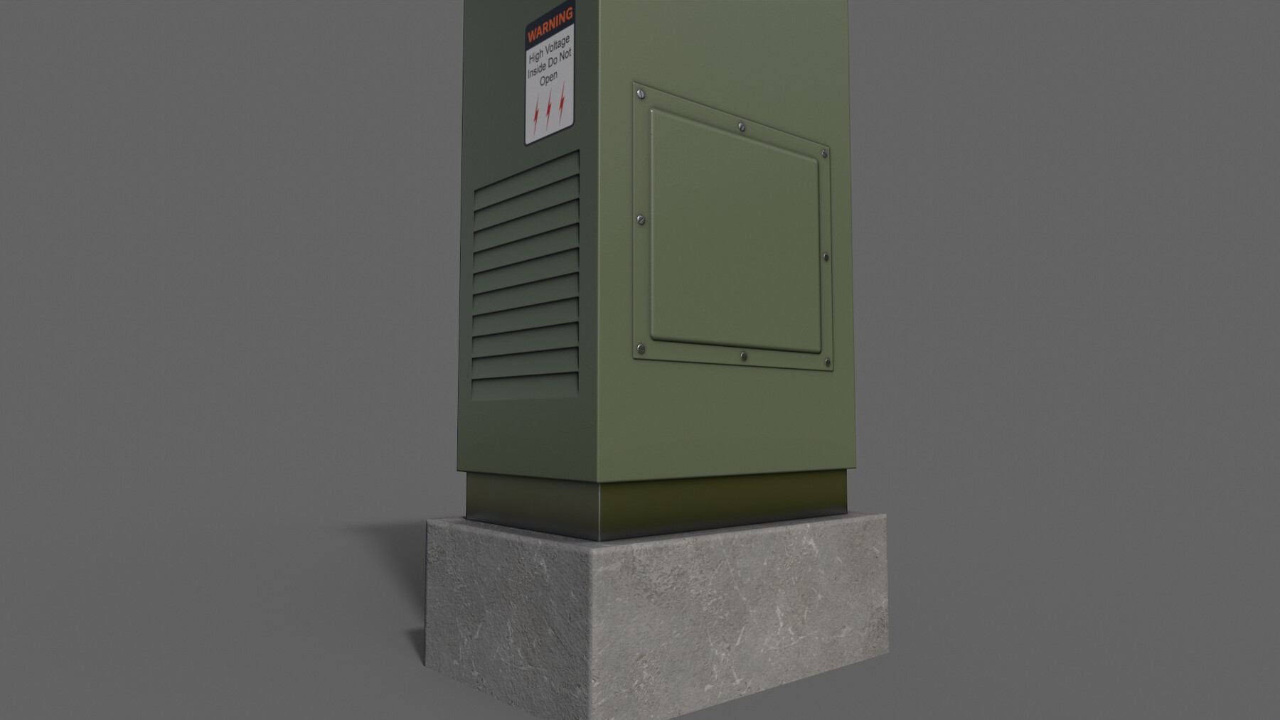 ArtStation - PBR Electric Box Ver.2 | Game Assets
