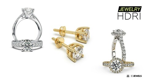 ArtStation - Studio Softbox HDRI Map for Jewelry Rendering Vol5 | Resources