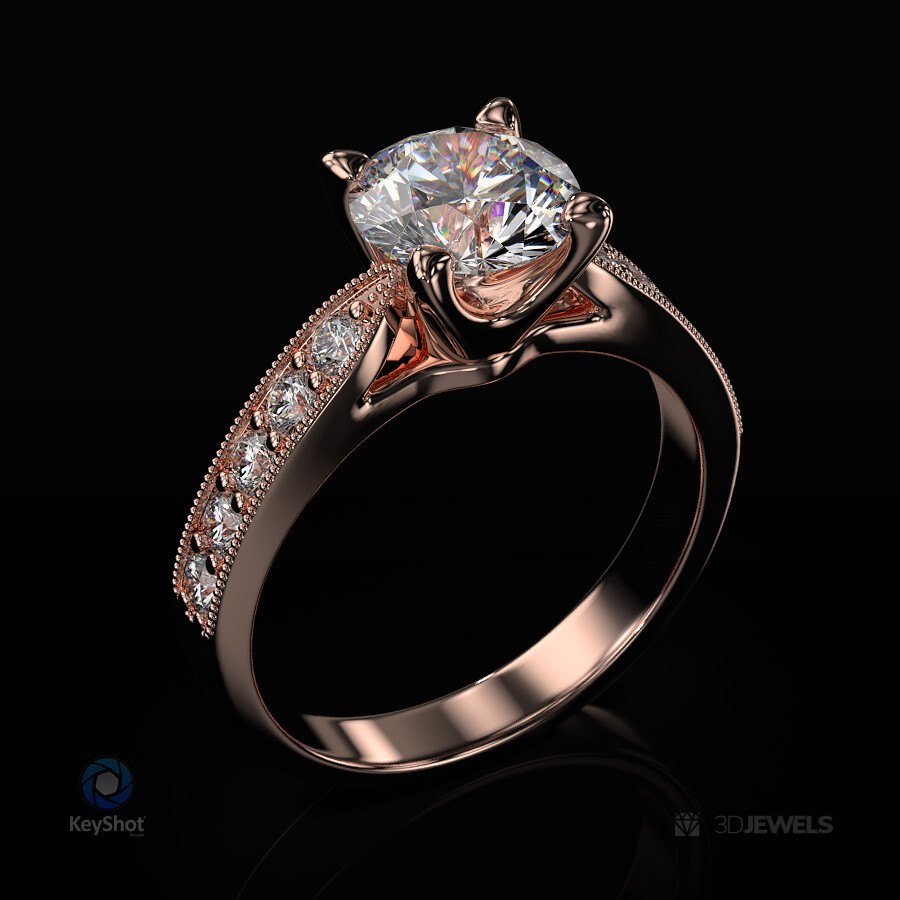ArtStation - Black Style Scene Setup for KeyShot Jewelry Rendering ...
