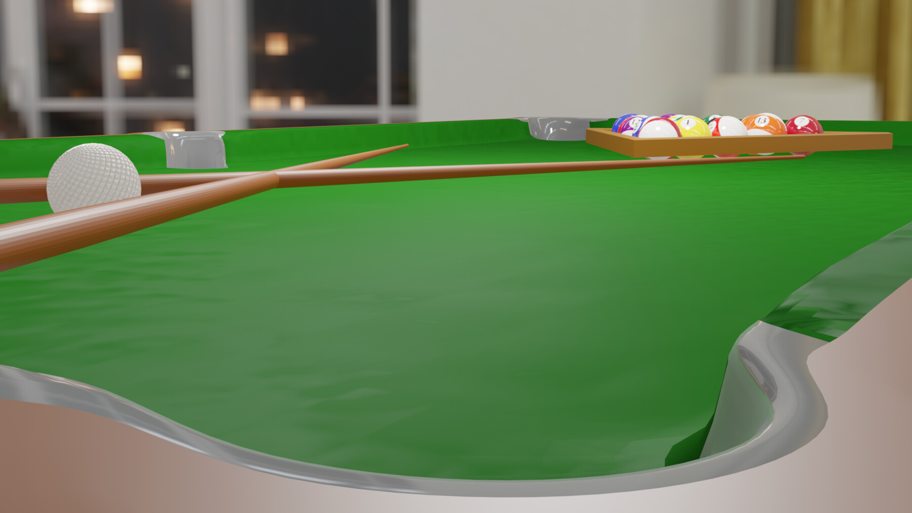 ArtStation - Pool Table | Game Assets