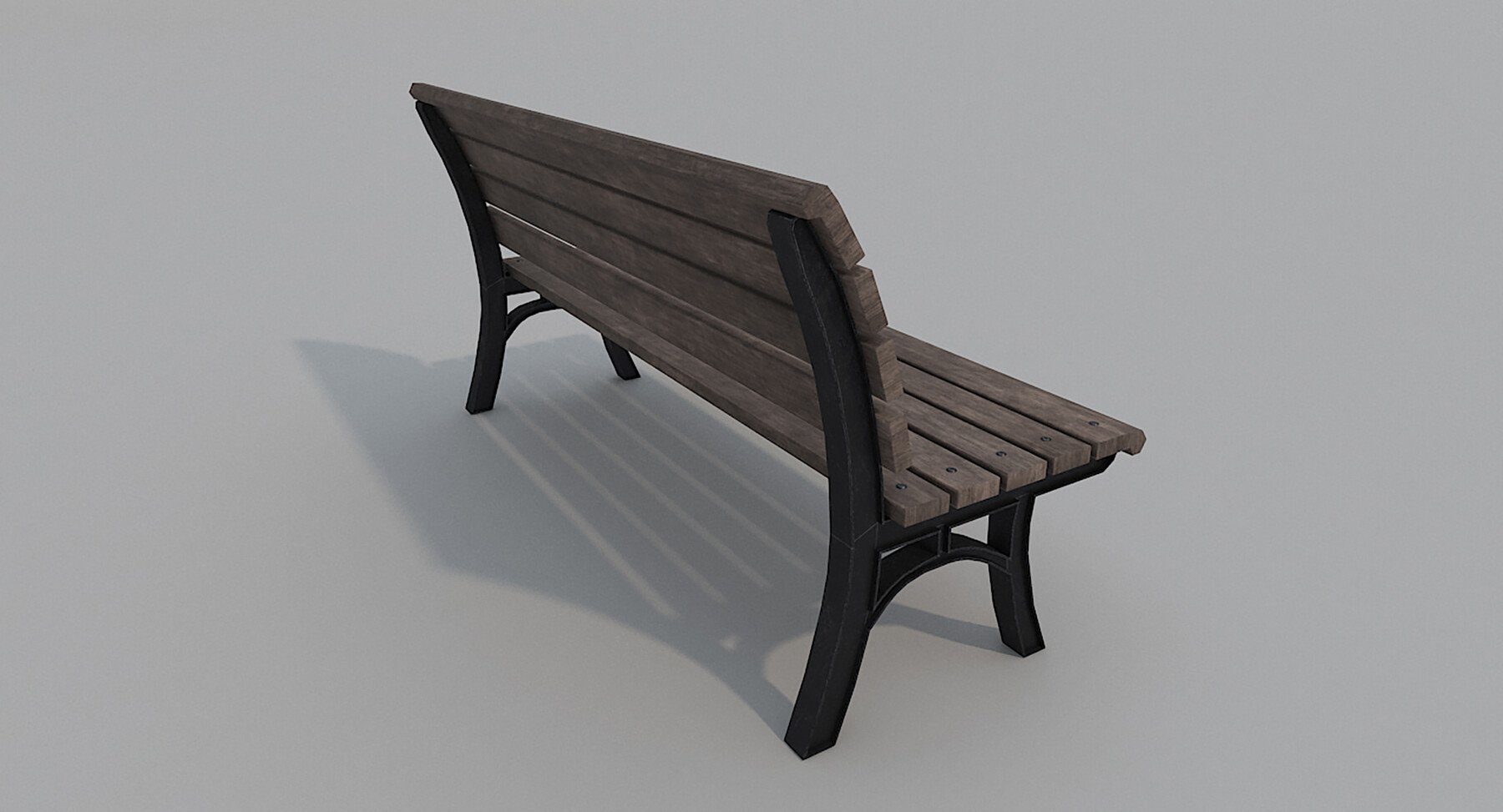 ArtStation - Street Bench Old | Game Assets