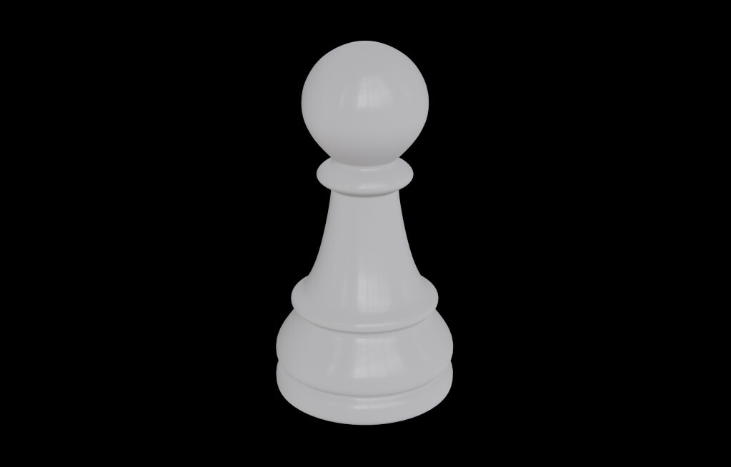 ArtStation - Pawn Chess Game Piece - 3D Model and STL Printable | Resources