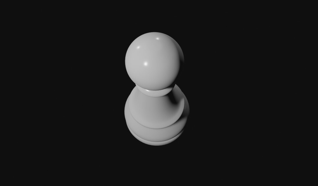 ArtStation - Pawn Chess Game Piece - 3D Model and STL Printable | Resources
