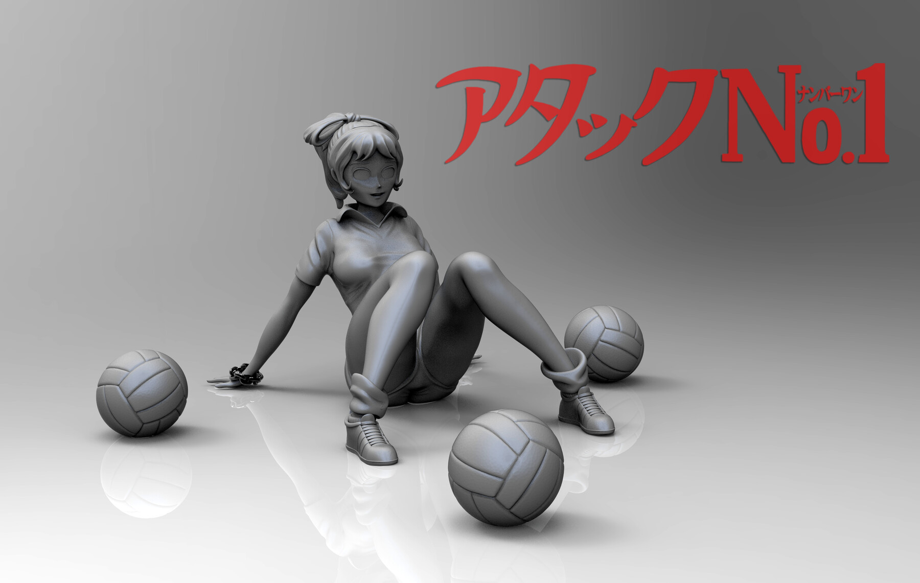 ArtStation - Mimi e la nazionale di pallavolo No 1 Atakku Nanba Wan | Resources