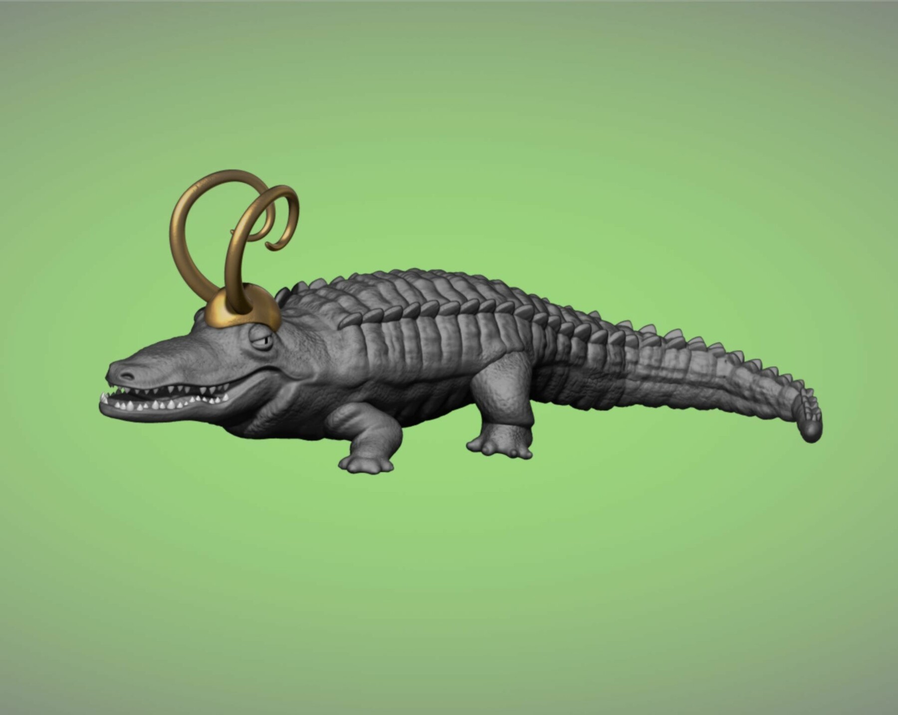 ArtStation - Crocky Loki Marvel | Resources