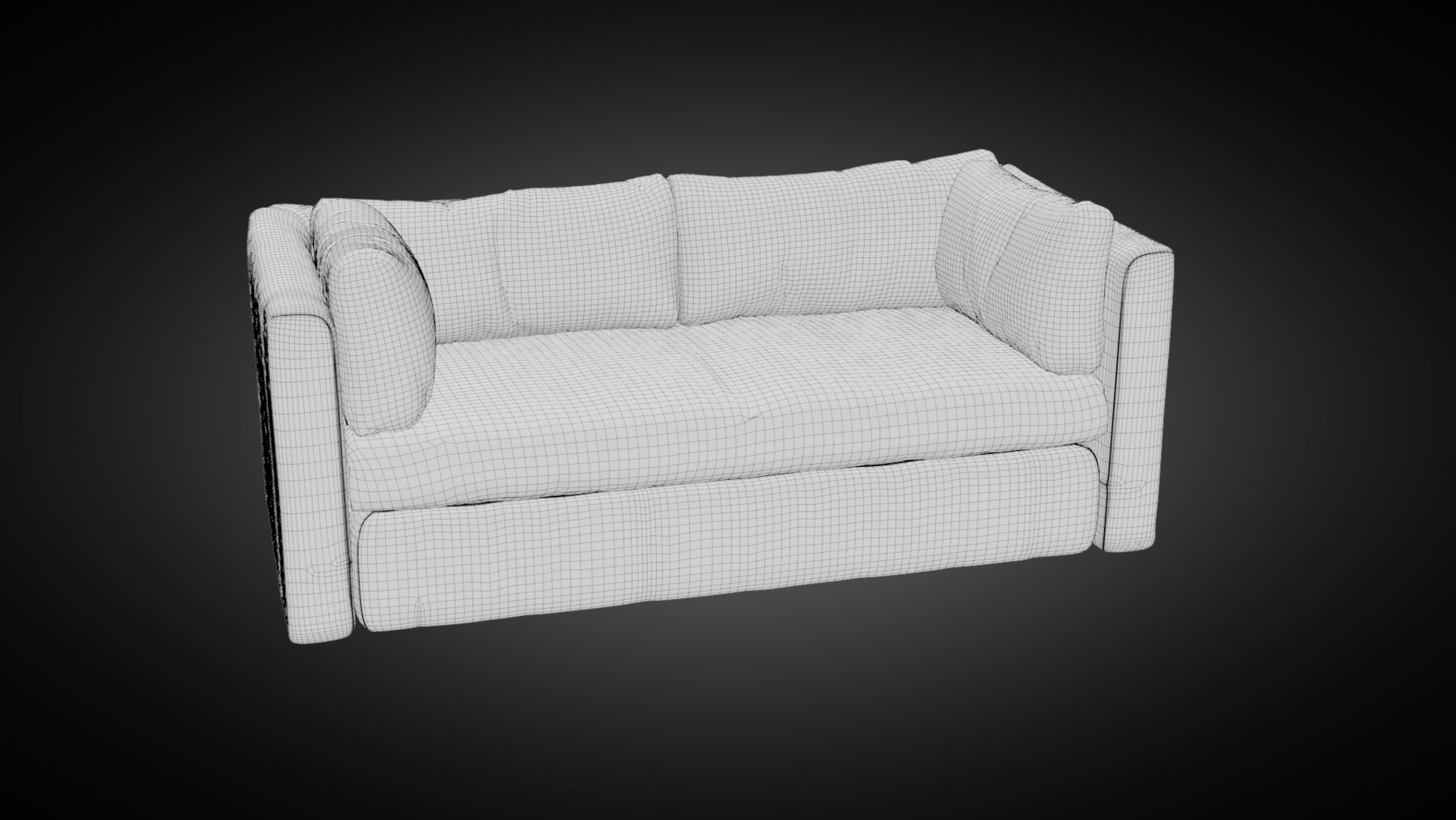 ArtStation - Hackney 2 seater Sofa by Hay | Resources
