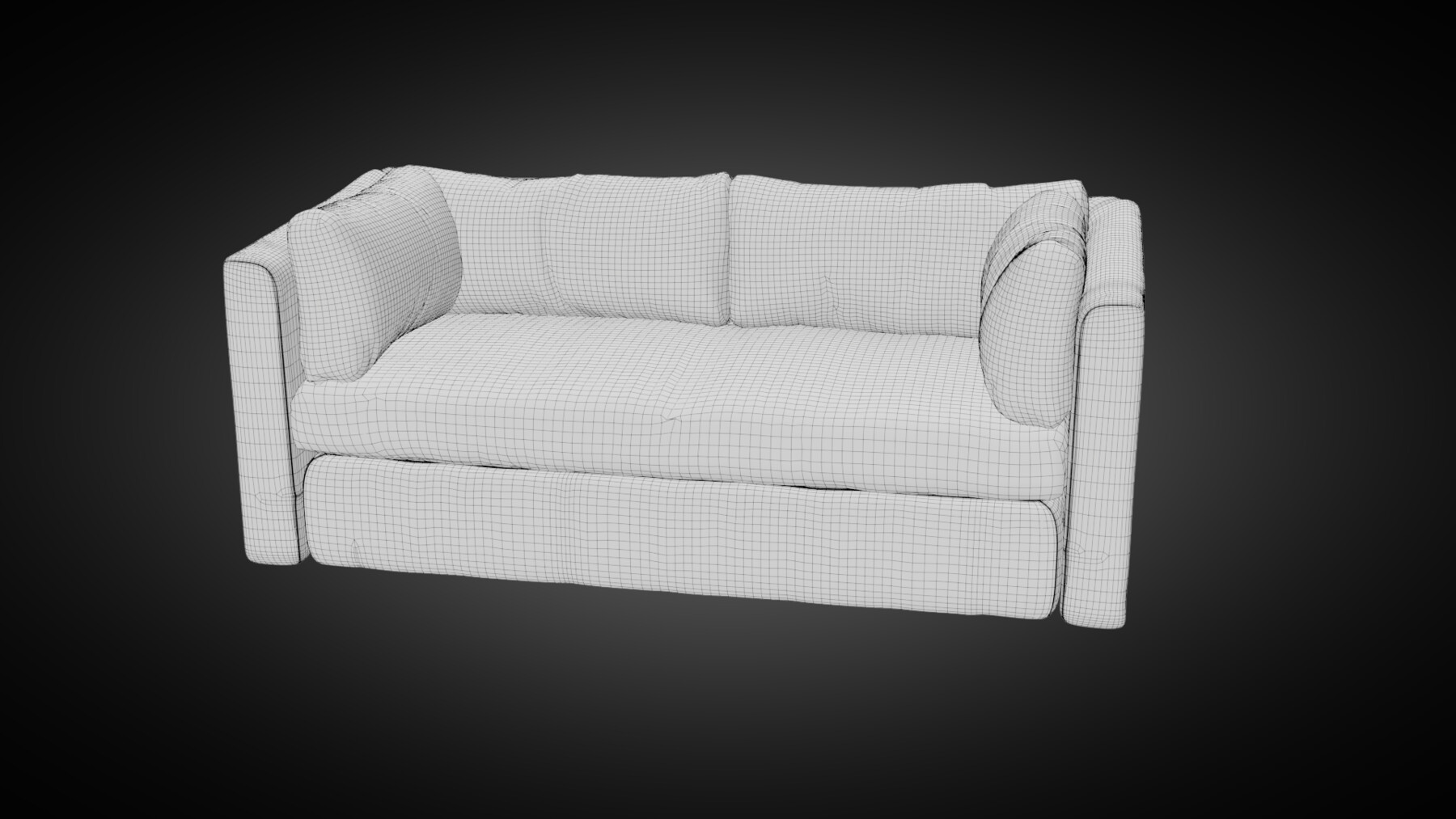 ArtStation - Hackney 2 seater Sofa by Hay | Resources