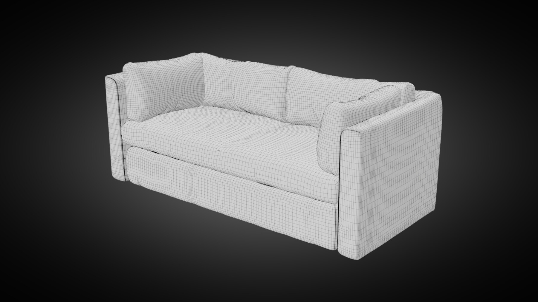 ArtStation - Hackney 2 seater Sofa by Hay | Resources