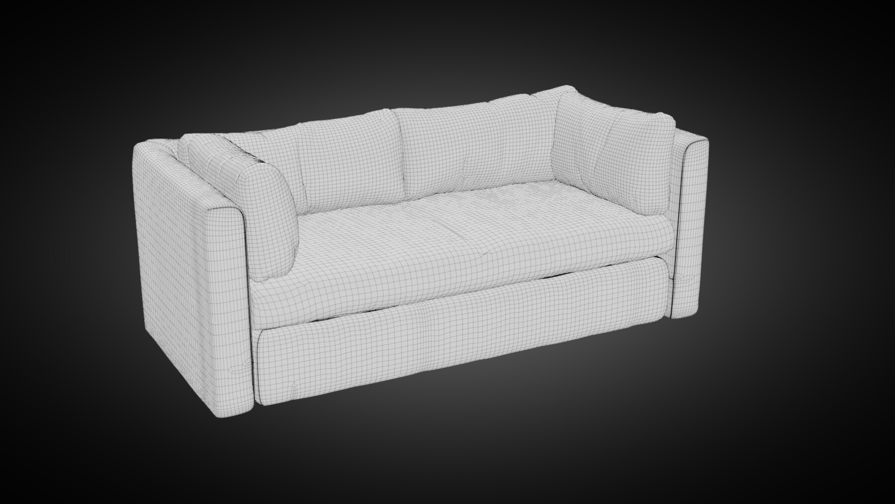 ArtStation - Hackney 2 seater Sofa by Hay | Resources