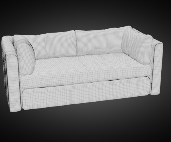 ArtStation - Hackney 2 seater Sofa by Hay | Resources