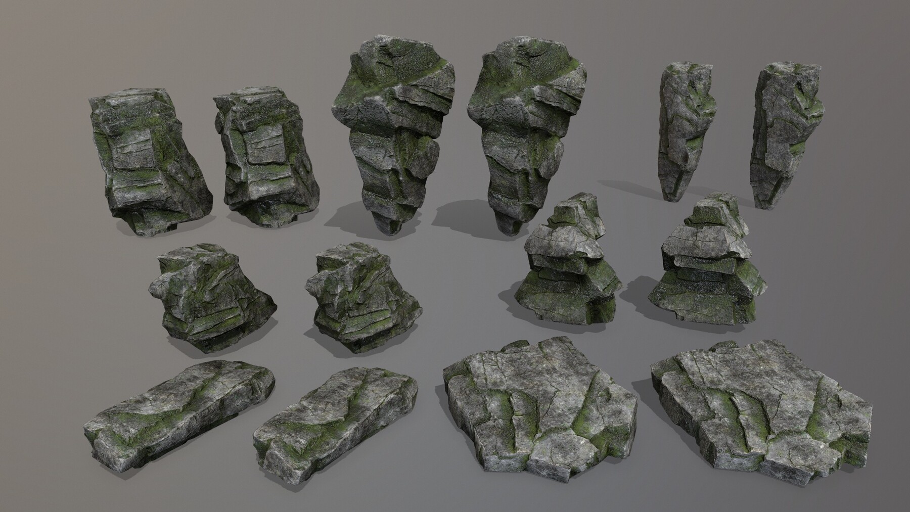 ArtStation - Rock Set | Game Assets