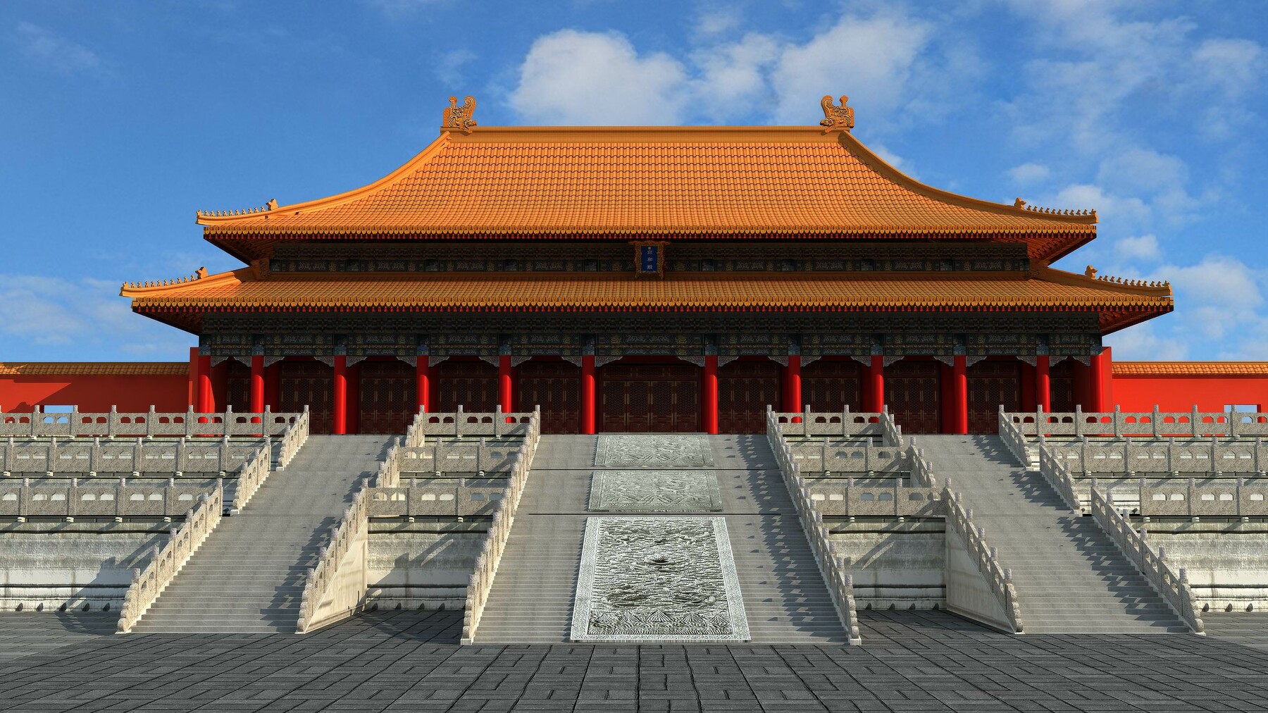 ArtStation - Chinese Imperial Palace - Forbidden City | Resources