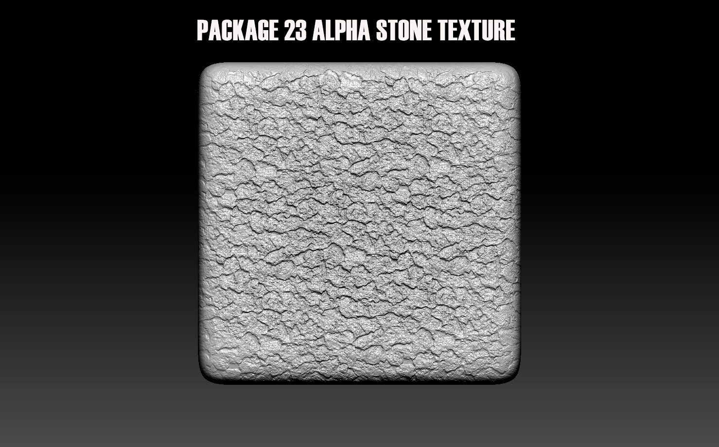 ArtStation - Package 23 ALPHA with stone texture. | Brushes