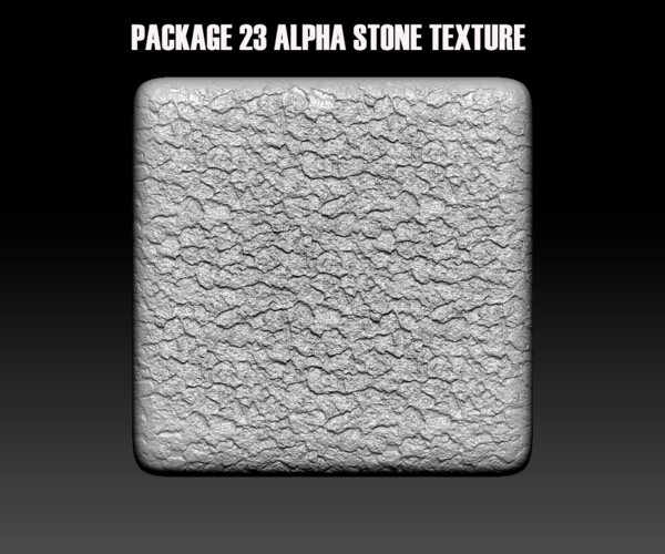 ArtStation - Package 23 ALPHA with stone texture. | Brushes