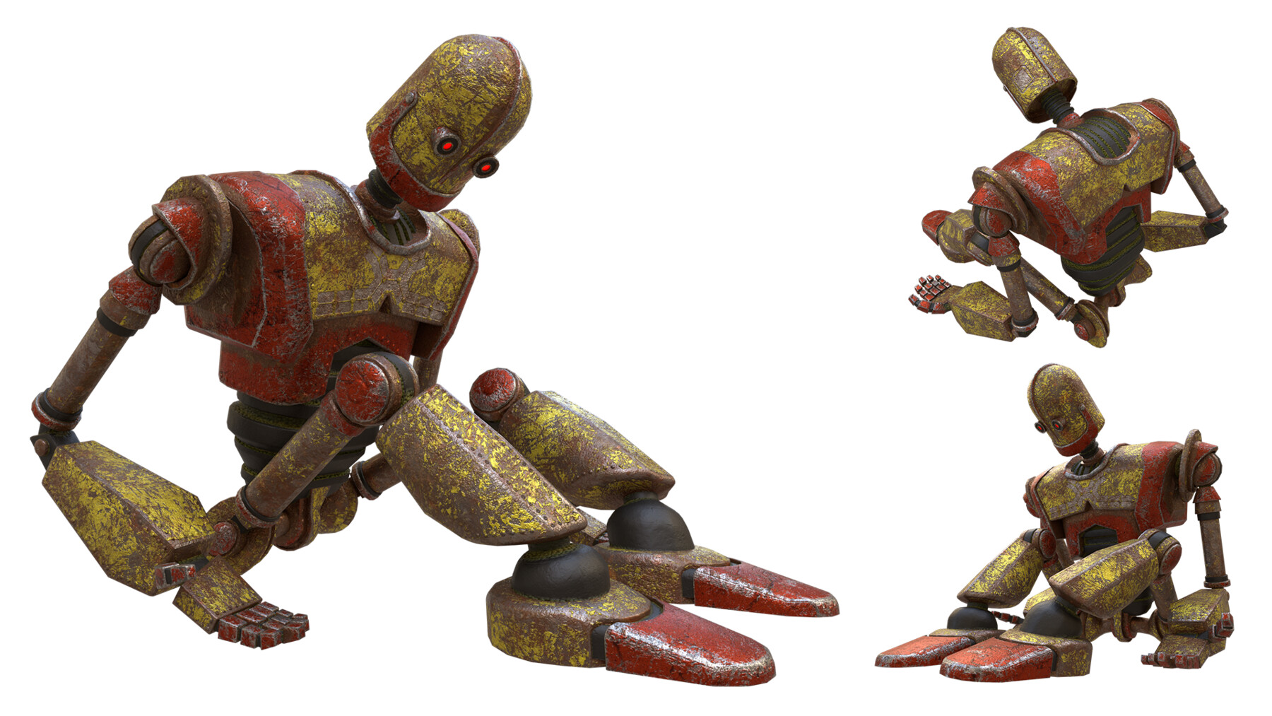 ArtStation - Robot 01 | Game Assets