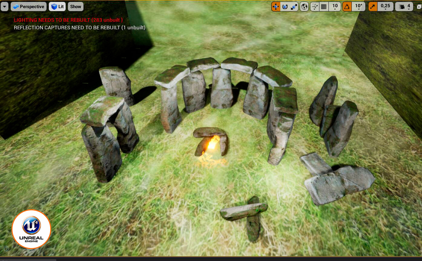 ArtStation - old stone Stonehenge | Game Assets